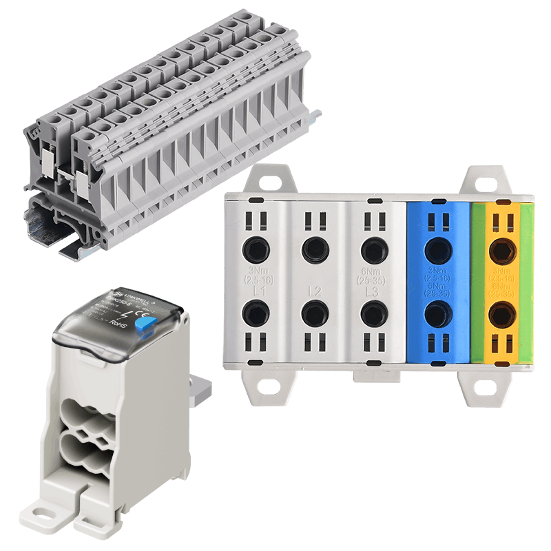 DIN Rail Mount Terminal Block | Industrial Wiring Solutions